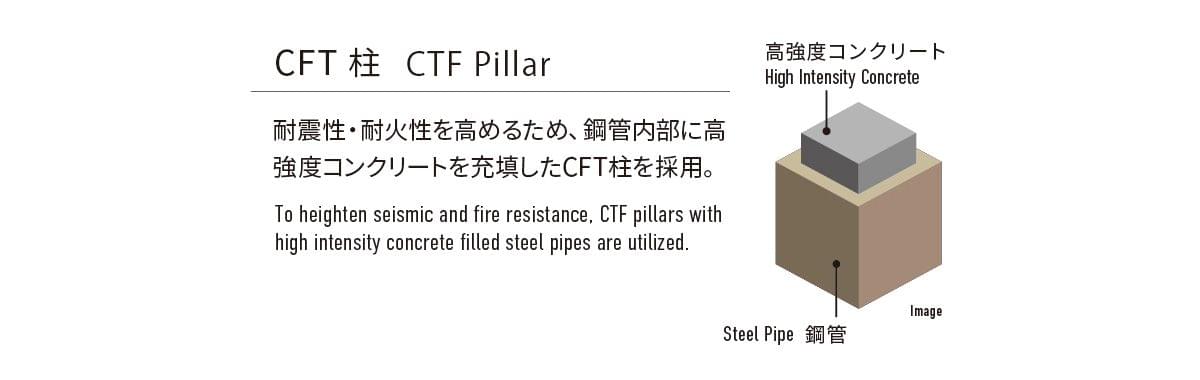 CFT 柱 / CTF Pillar
